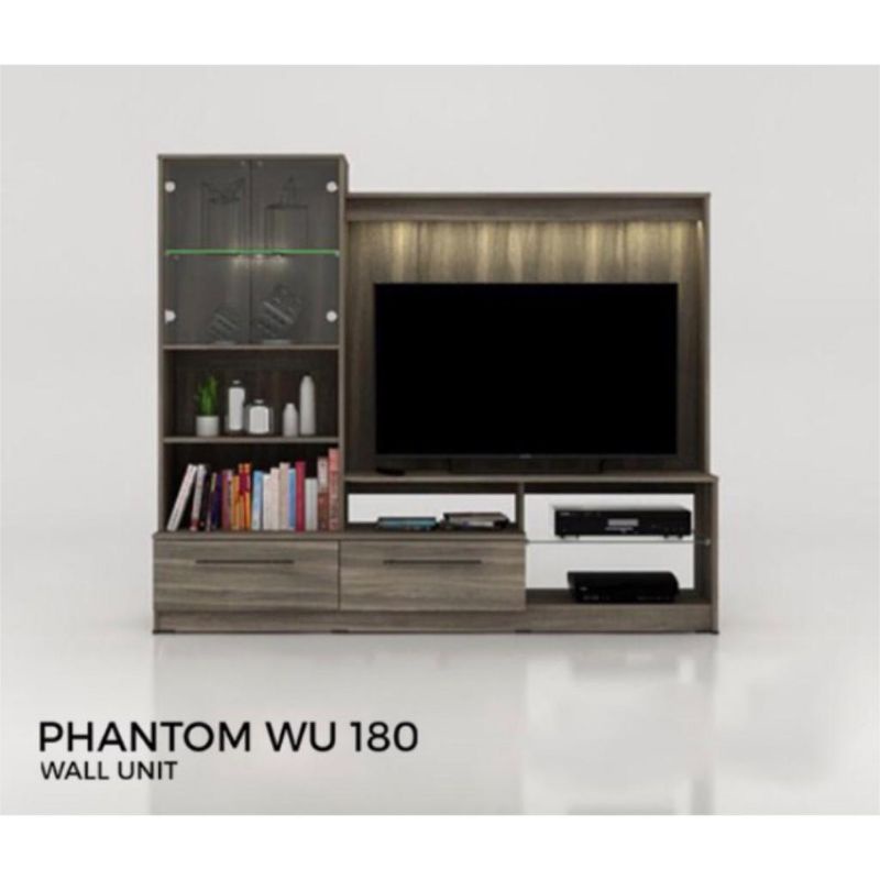 Jual activ avanti phantom WU 180 rak tv minimalis / wall unit / buffet ...