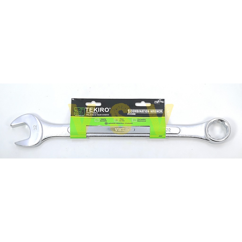 Jual TEKIRO KUNCI RING PAS 32 MM COMBINATION WRENCH TEKIRO 32 MM | Shopee Indonesia