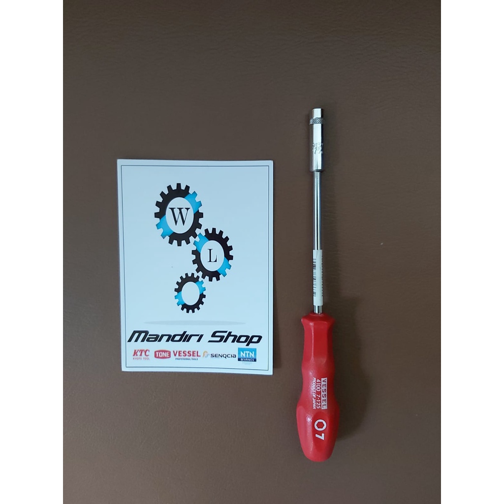 Jual OBENG SOCKET VESSEL / SOCKET SCREWDRIVER TPYE 4100 ORIGINAL JAPAN ...