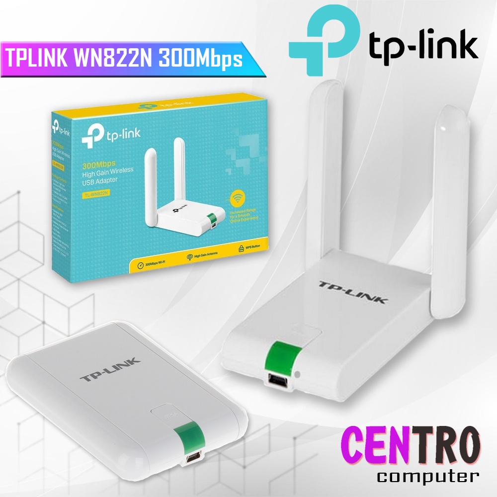 Jual TPLINK WN822N 300Mbps High Gain Wireless USB Adapter - Tp-link tl ...