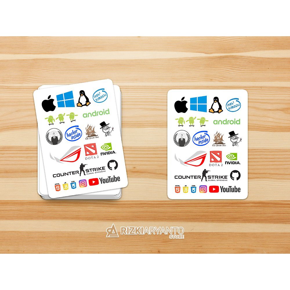 Jual Sticker - Stiker Print Custom Desain Sesuka Hati | Shopee Indonesia