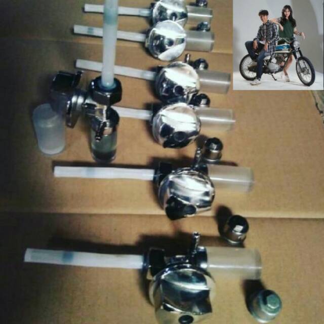 Jual KRAN TANGKI SET FILTER/Kran tangki bensin tiger revo tirev set ...