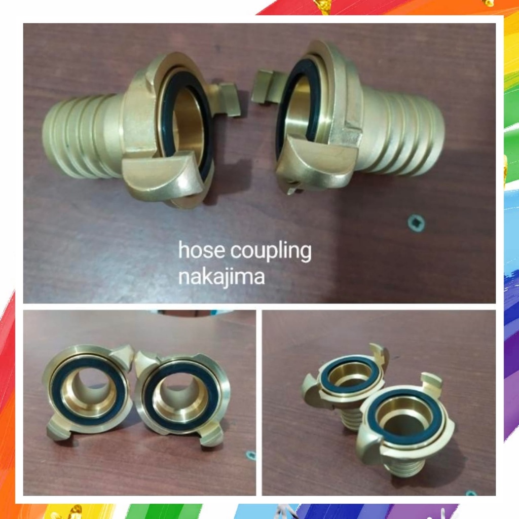 Jual Coupling Nakajima 1,5" Selang Pemadam Kebakaran Kopling FireHose ...