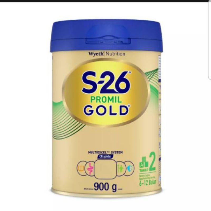 Jual S-26 PROMIL GOLD TAHAP 2 (6-12) 900G | Shopee Indonesia