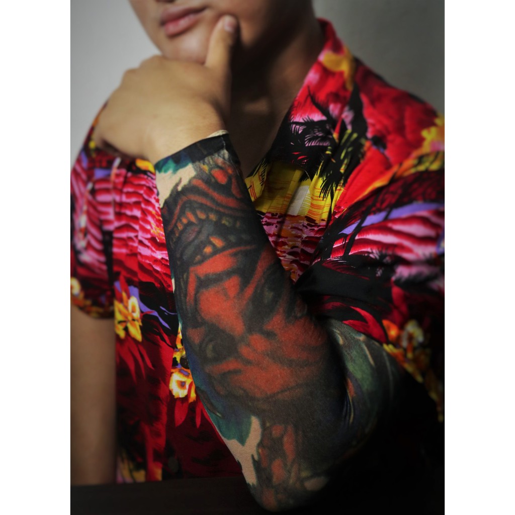 Jual MANSET TATO SLEEVE/ SARUNG TANGAN TATO/ TATO TEMPORARY 722-737 ...