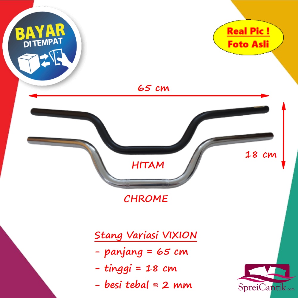 Jual [PROMO] Stang Motor Standard VIXION | Shopee Indonesia