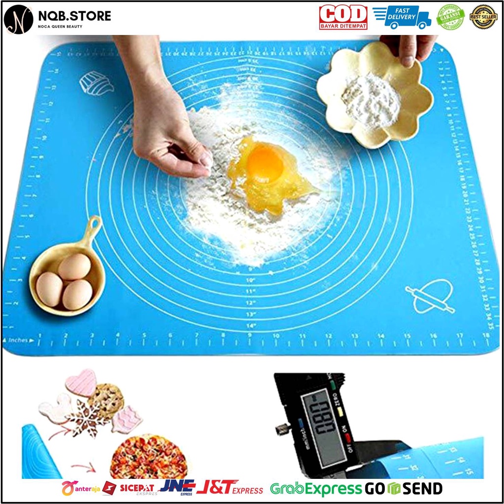 Jual NQB - Alas Adonan Silikon Tatakan Baking Roti Dengan Ukuran Size ...