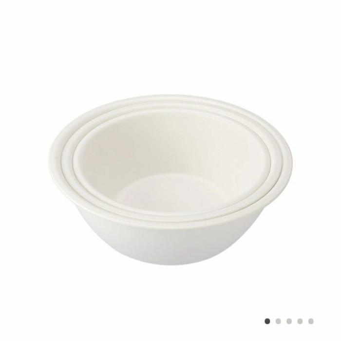 Jual Ember | Iuiga Minimalist Multipurpose Basin Set 3 Baskom Putih ...