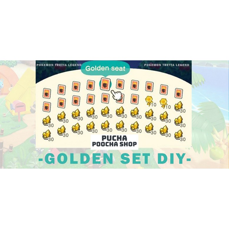 Jual Golden Set DIY Animal Crossing ACNH | Shopee Indonesia