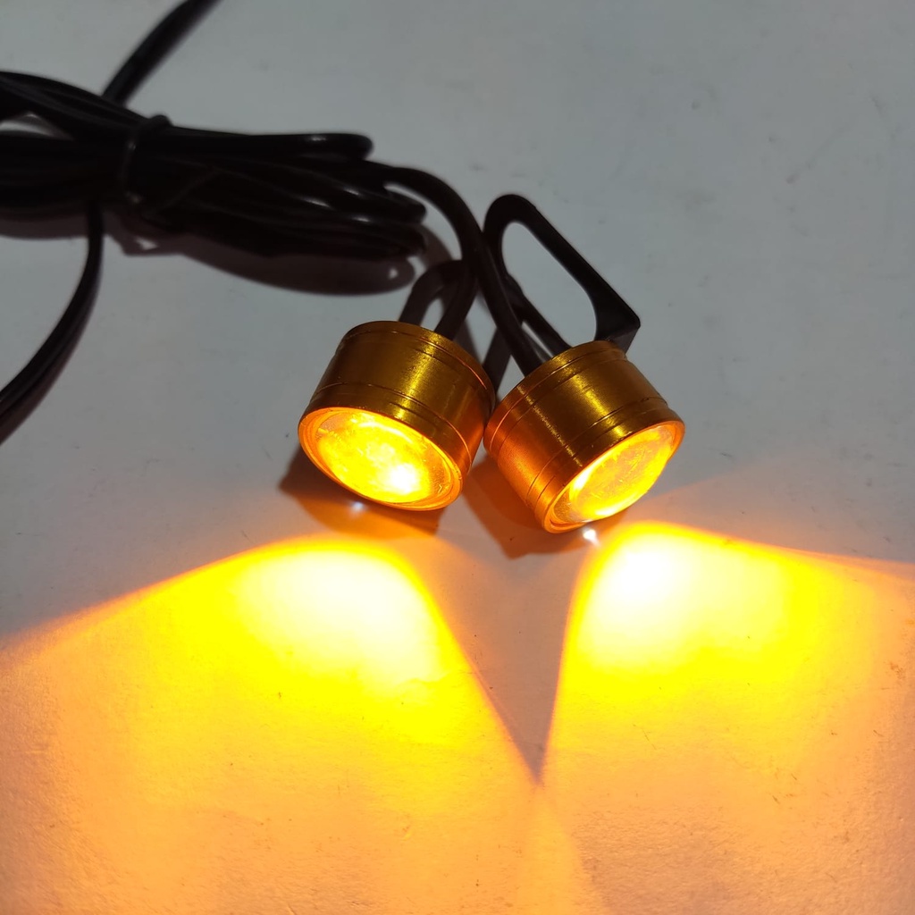 Jual LAMPU MATA ELANG STROBO FLASH STROBO KEDIP 3 LED DENGAN BREKET 2PCS | Shopee Indonesia