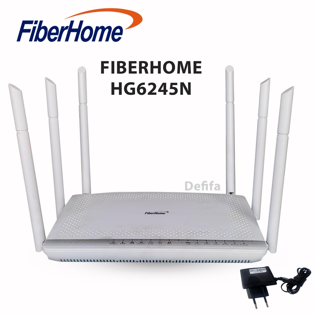 Jual Modem FTTH Router Wireless WIFI Fiberhome HG6245N GPON ONT ONU ...