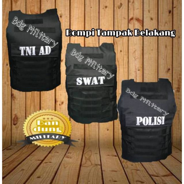 Jual Rompi Swat Rompi Pria Ganteng Rompi Tni Airsoft PUBG Rompi ...
