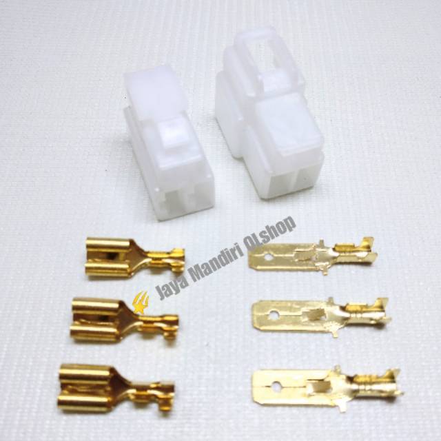 Jual SOCKET /CONNECTOR SKUN SET 3 PIN BESAR | Shopee Indonesia