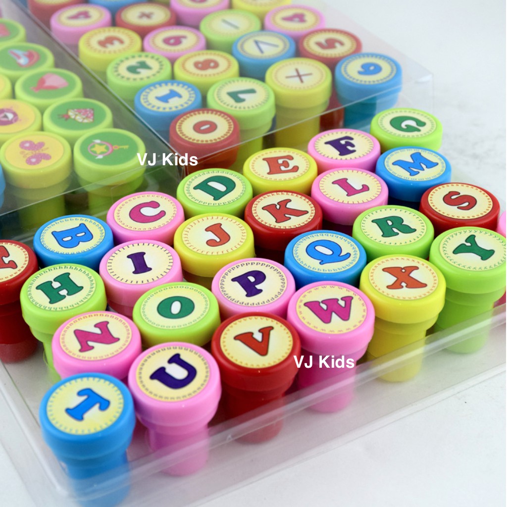 Jual Stempel alfabet , stamp huruf murah,cap huruf mainan anak edukasi ...