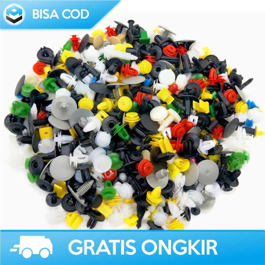Jual BAUT RIVET MOBIL UNIVERSAL 160 PCS - BAUT RIVET VELG MOBIL - PE02 ...