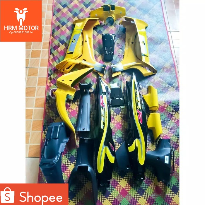 Jual Cover Full Body Halus dan Kasar motor Poswan atau F1zr warna ...