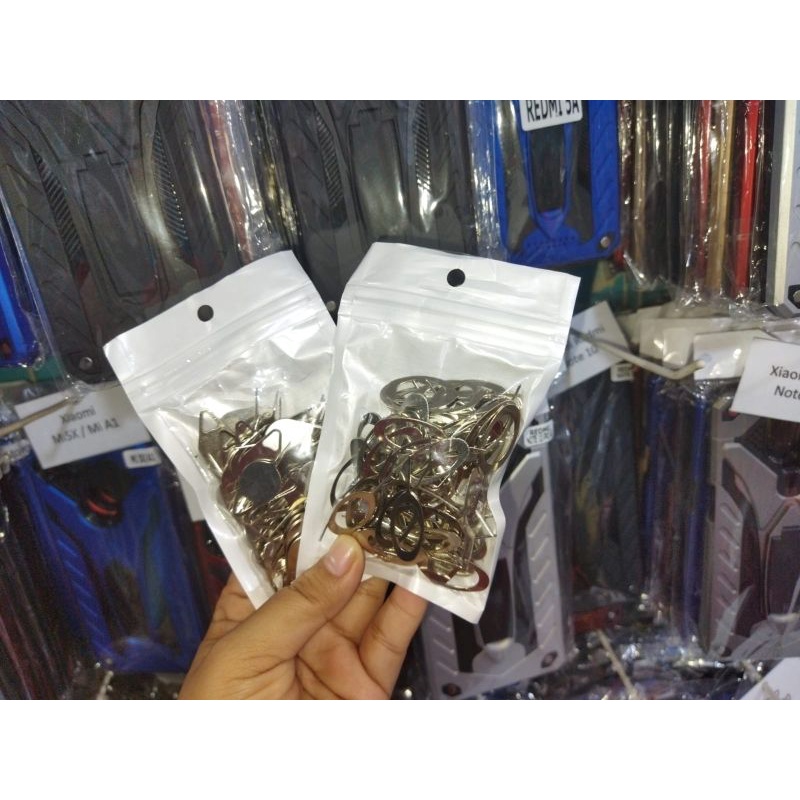 Jual [MAA] Jarum Sim Card Colokan Sim Card Jarum Besi Pembuka Sim Kartu ...