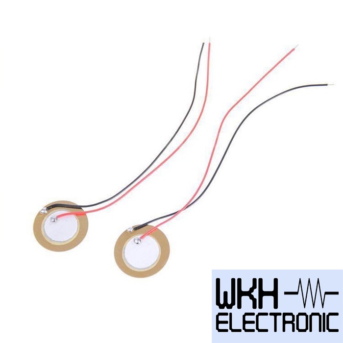 Jual Piezo 20mm + Kabel Ceramic Buzzer Element Sounder Sensor Sound Disc | Shopee Indonesia