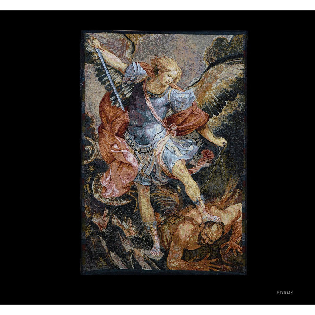 Jual Hiasan Dinding Tapestry St Michael Toko Rohani | Shopee Indonesia