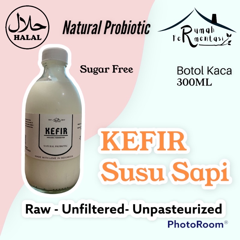 Jual 300ML KEFIR ORIGINAL (SUSU SAPI ORGANIK) | Shopee Indonesia