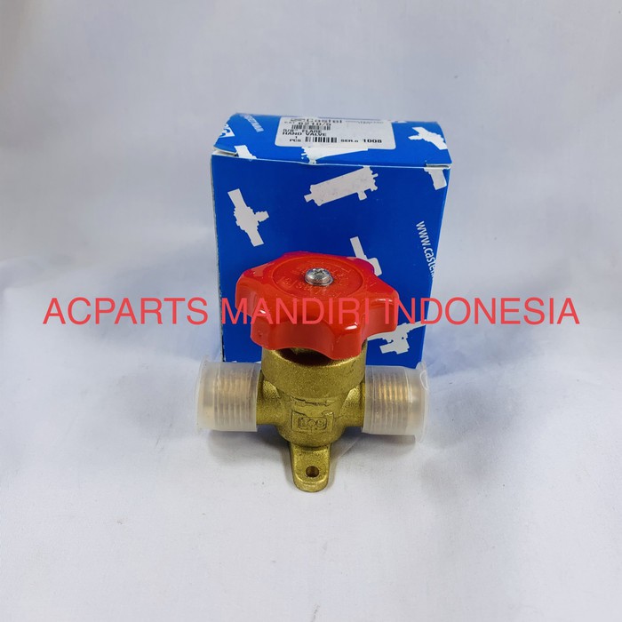 Jual Hand valve castel 3/8" flare nut | Shopee Indonesia