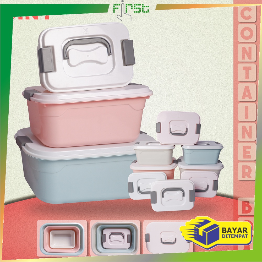 Jual FH-C272 Container Box 3IN1 Storage Organizer Box / Tempat ...