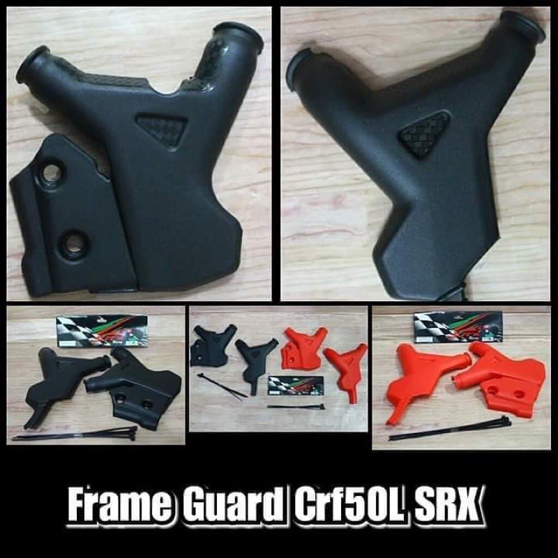 Jual flame guard crf 150 / cover rangka crf 15 cover delta box crf 150 ...