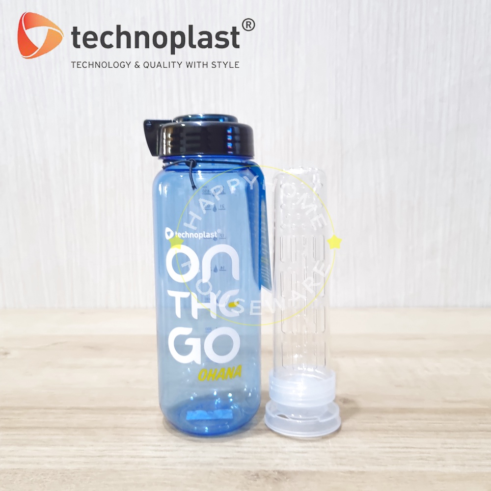 Jual TECHNOPLAST ON THE GO Botol Minum Infused / Botol Air Infuse Sport ...