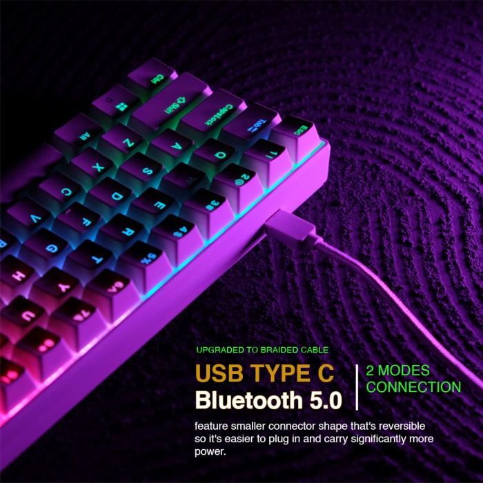 Jual Nay / Koodo Gecko 60% Layout Rgb Mechanical Keyboard Outemu ...