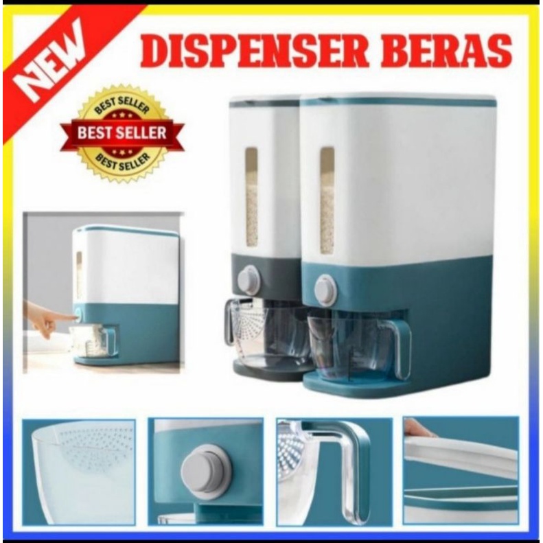 Jual Dispenser Beras 12Kg | Shopee Indonesia
