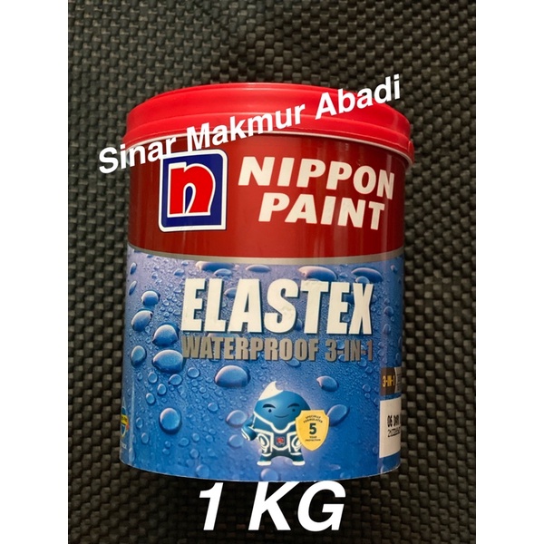 Jual Nippon Elastex Cat Anti Bocor Waterproofing 1 KG | Shopee Indonesia