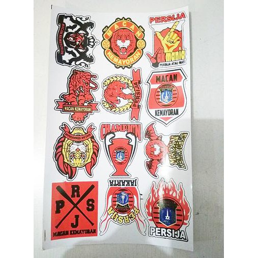 Jual logo dalam bentuk sticker jack mania persija jakarta | Shopee ...