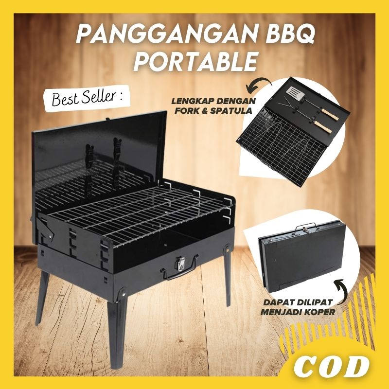 Jual [100% ORIGINAL] Alat Panggang Arang BBQ Outdoor Grill Stove ...