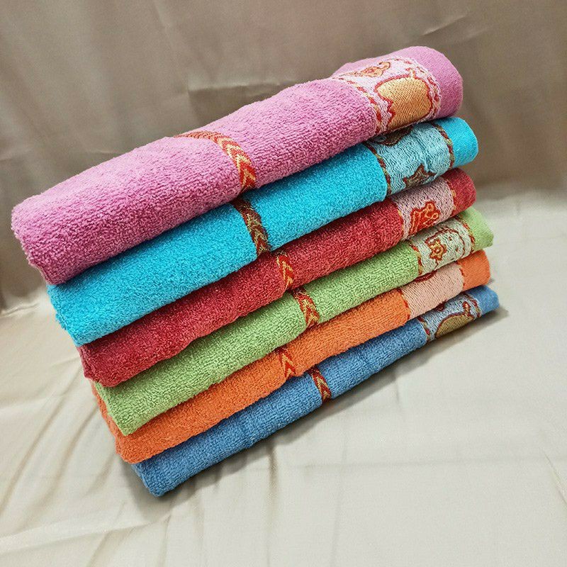 Jual HANDUK DEWASA MERK DOLPHIN SIZE 50 X 100 CM - BAGUS NYERAP AIR ...