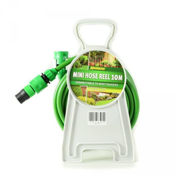 Jual Baru Selang Air Mini/ Selang Krisbow Mini Hose Reel 10/ Water Hose ...
