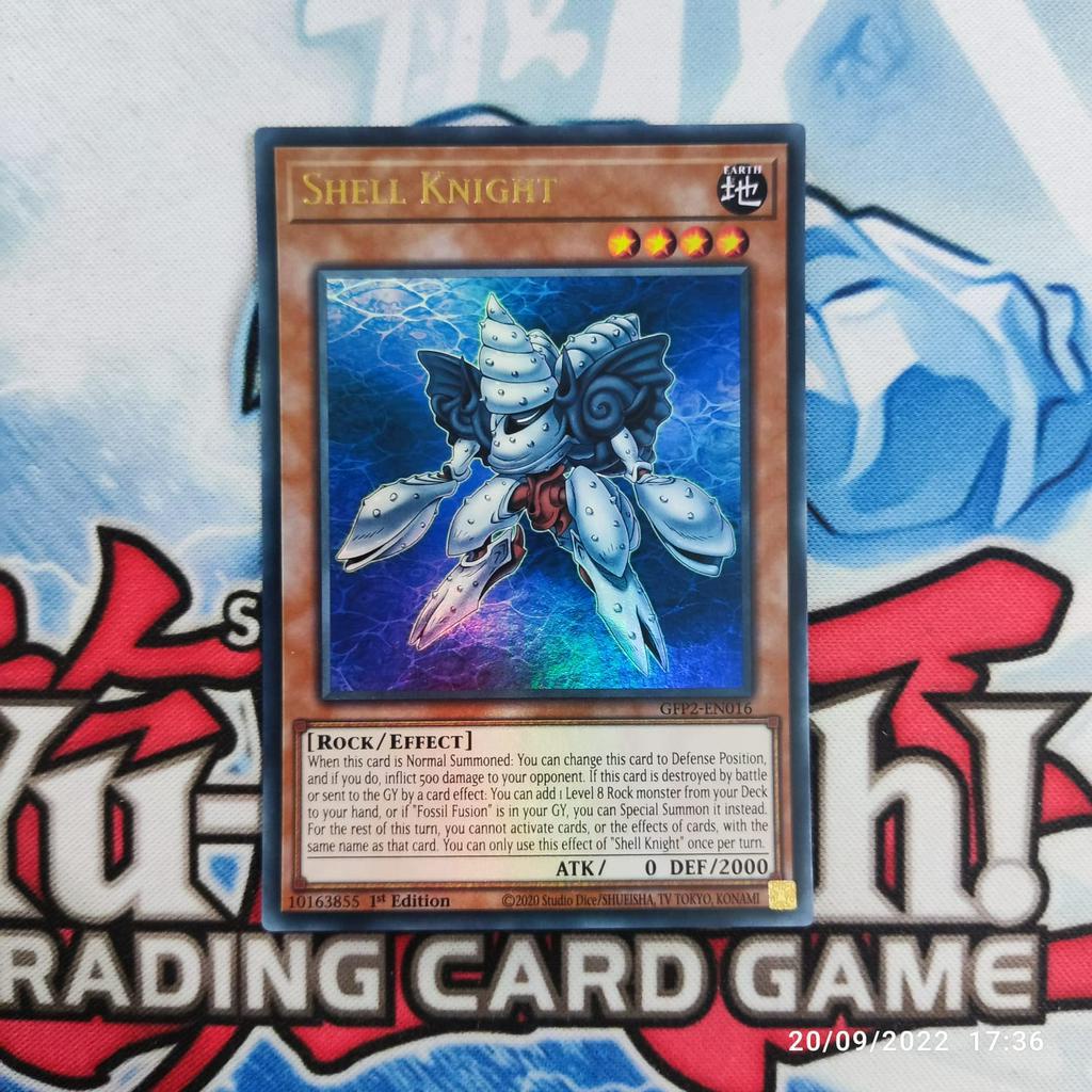 Jual yugioh shell knight GFP2 ultra rare original | Shopee Indonesia