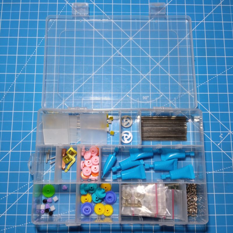 Jual kotak part tamiya / tempat dinamo tamiya / case box tamiya / box ...