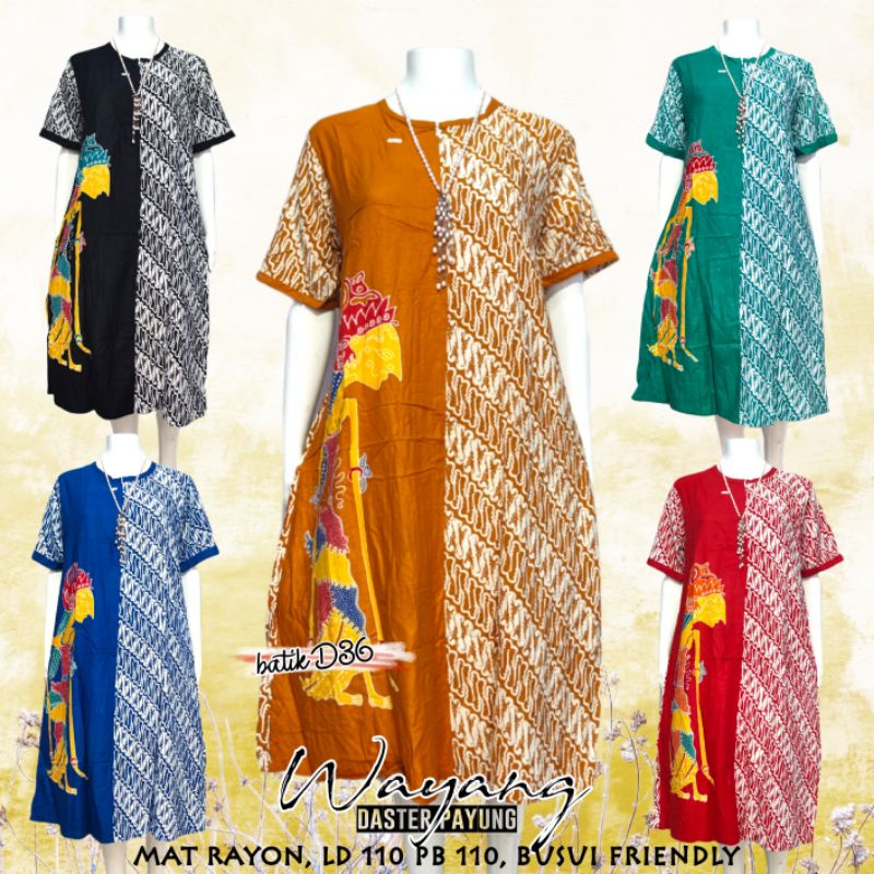 Jual Daster murah solo Jogja berkulitas meriah etnik rayon halus ...
