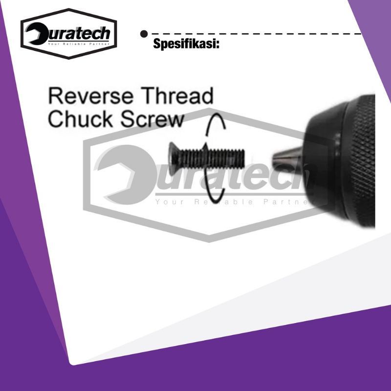 Jual baut M6 ulir terbalik untuk kepala chuck bor 13 MM | Shopee Indonesia