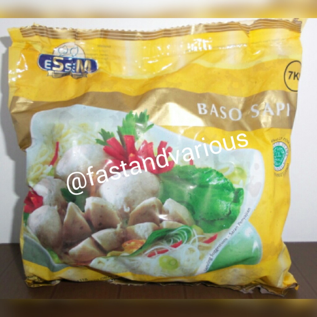 Jual Bakso Sapi Super Special eSseM Food isi 50 | Shopee Indonesia
