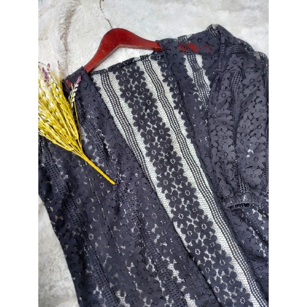Jual KARDIGAN BRUKAT PREMIUM//LACE OUTER BURKAT | Shopee Indonesia
