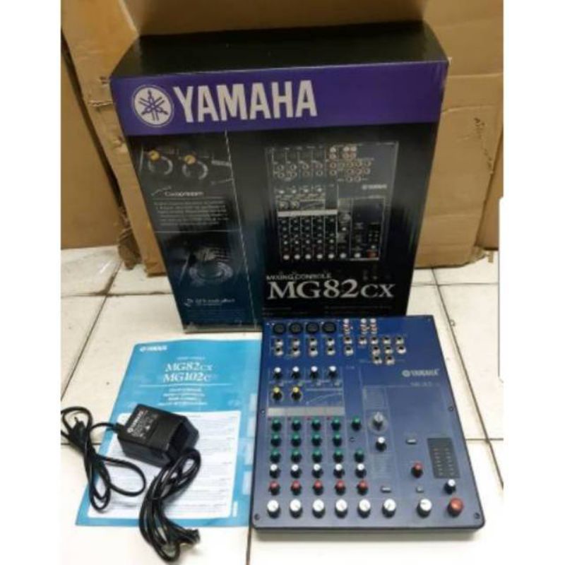 Jual Mixer Yamaha MG82cx 8 Channel /Yamaha MG 82 CX | Shopee Indonesia