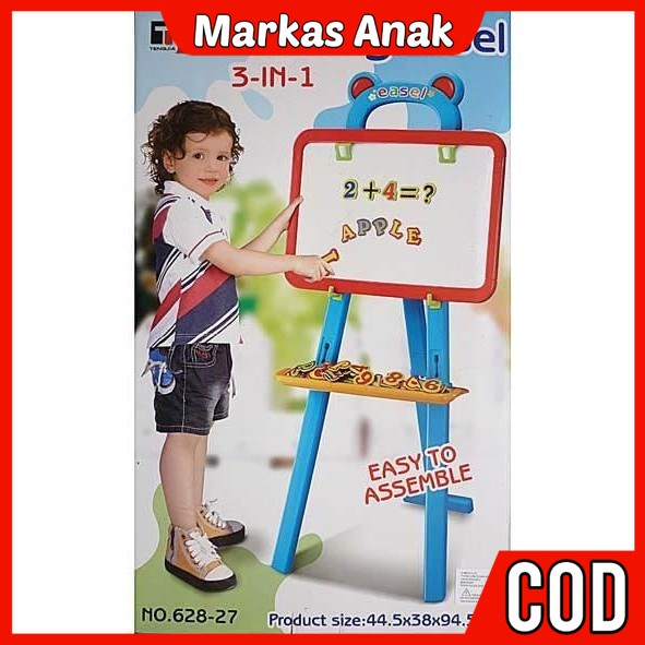Jual Mainan Anak Anak Umur 3 4 5 6 Tahun Learning Table Papan Belajar ...