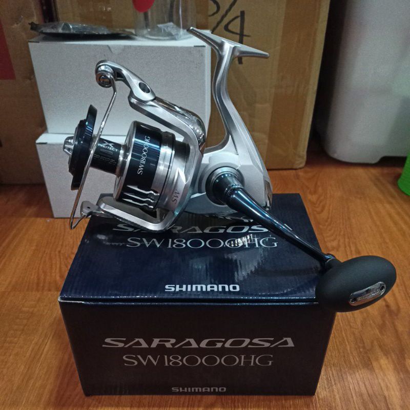Jual Reel Saragosa 2020 SW New Shimano Saragosa Garansi Resmi 5000 XG 6000 HG 8000 PG 10000 ...