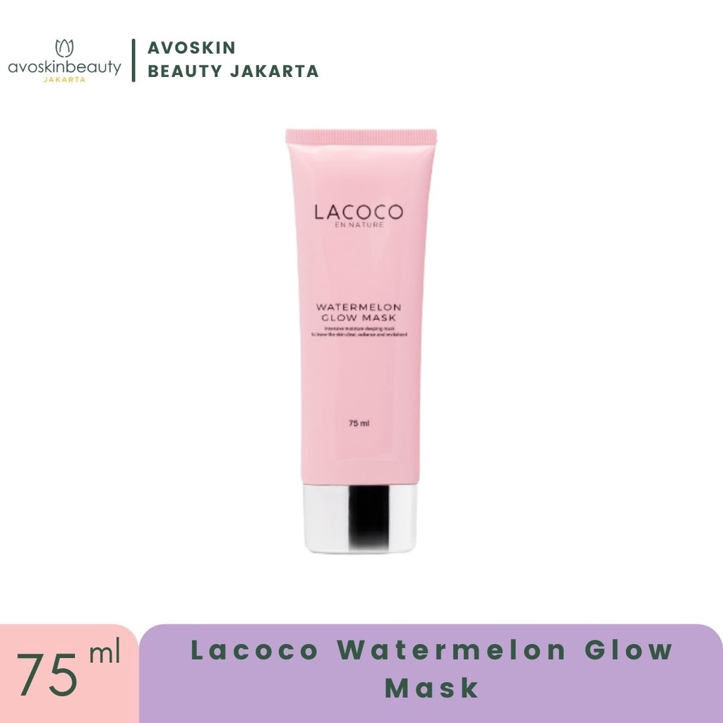Jual Lacoco Glow Mask | Watermelon Glow Sleeping Mask | Charcoal Glow ...