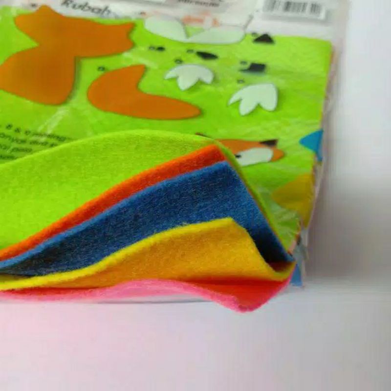 Jual Kain Flanel Forte 25x25cm (5Sheet) | Shopee Indonesia