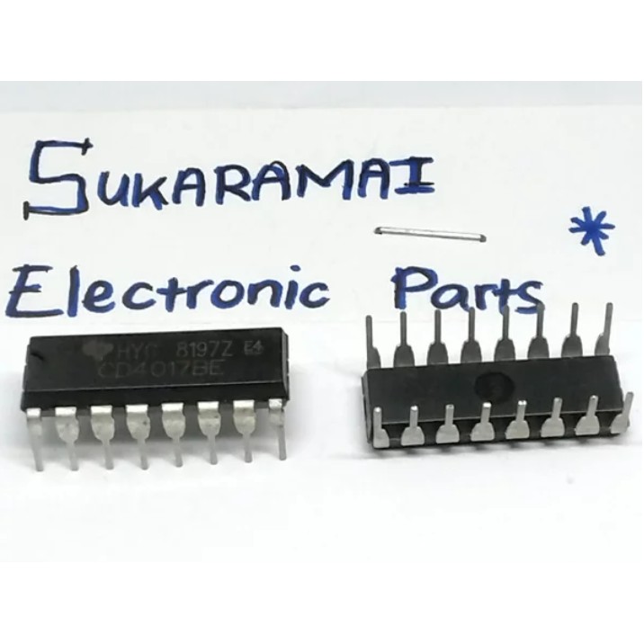 Jual IC Counter CD4017 CD4017BE CD 4017 BE Besar | Shopee Indonesia