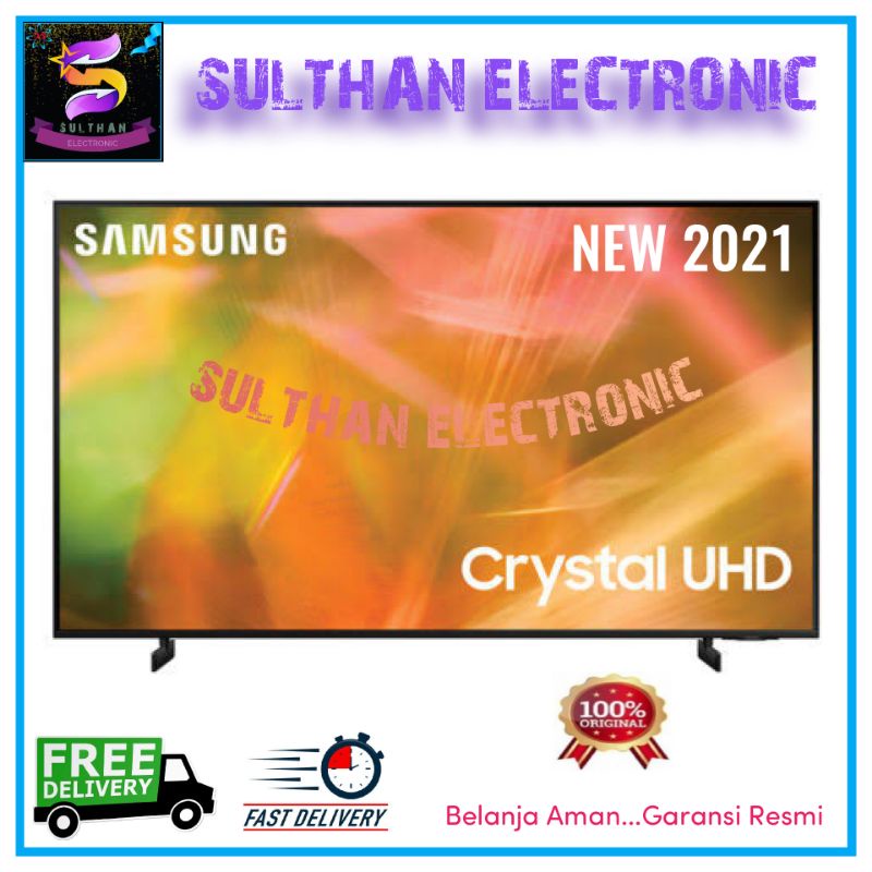 Jual TV LED SAMSUNG 60AU8000 SMART TV CRYSTAL UHD 4K 60 INCH | Shopee ...