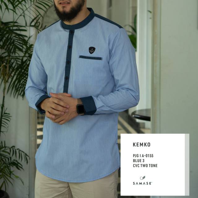 Jual KEMKO PJG A-015 SAMASE • BLUE 3 | Shopee Indonesia