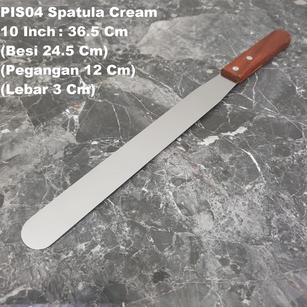 Jual Pisau Kue Gerigi Halus Kasar Spatula Cream Pisau Roti Pemotong ...